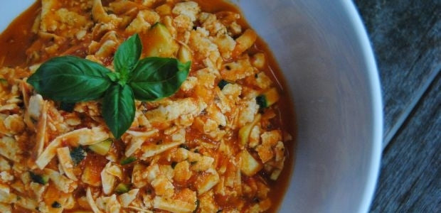 Spaghetti végétarien – La Boite à Grains