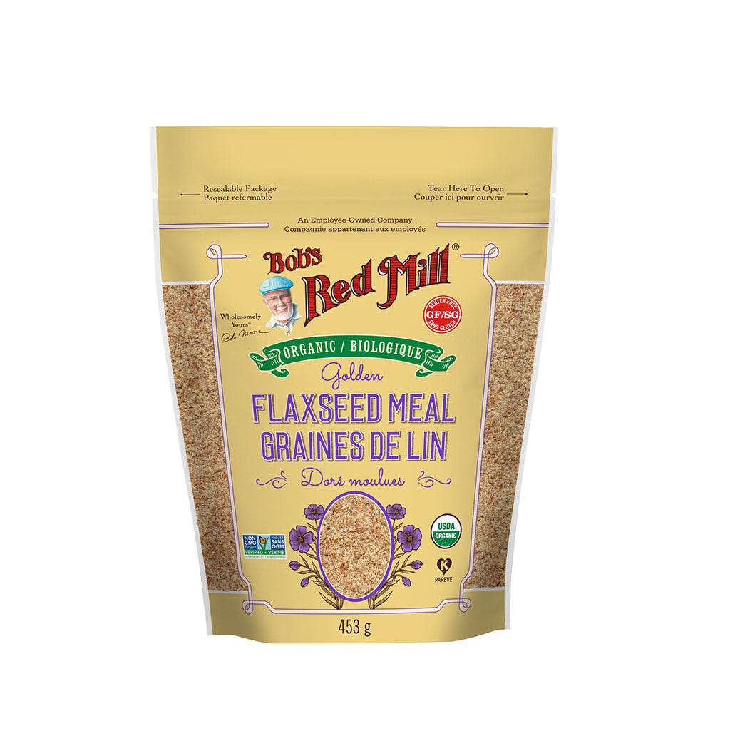 Organic Ground Golden Flaxseed – La Boite à Grains