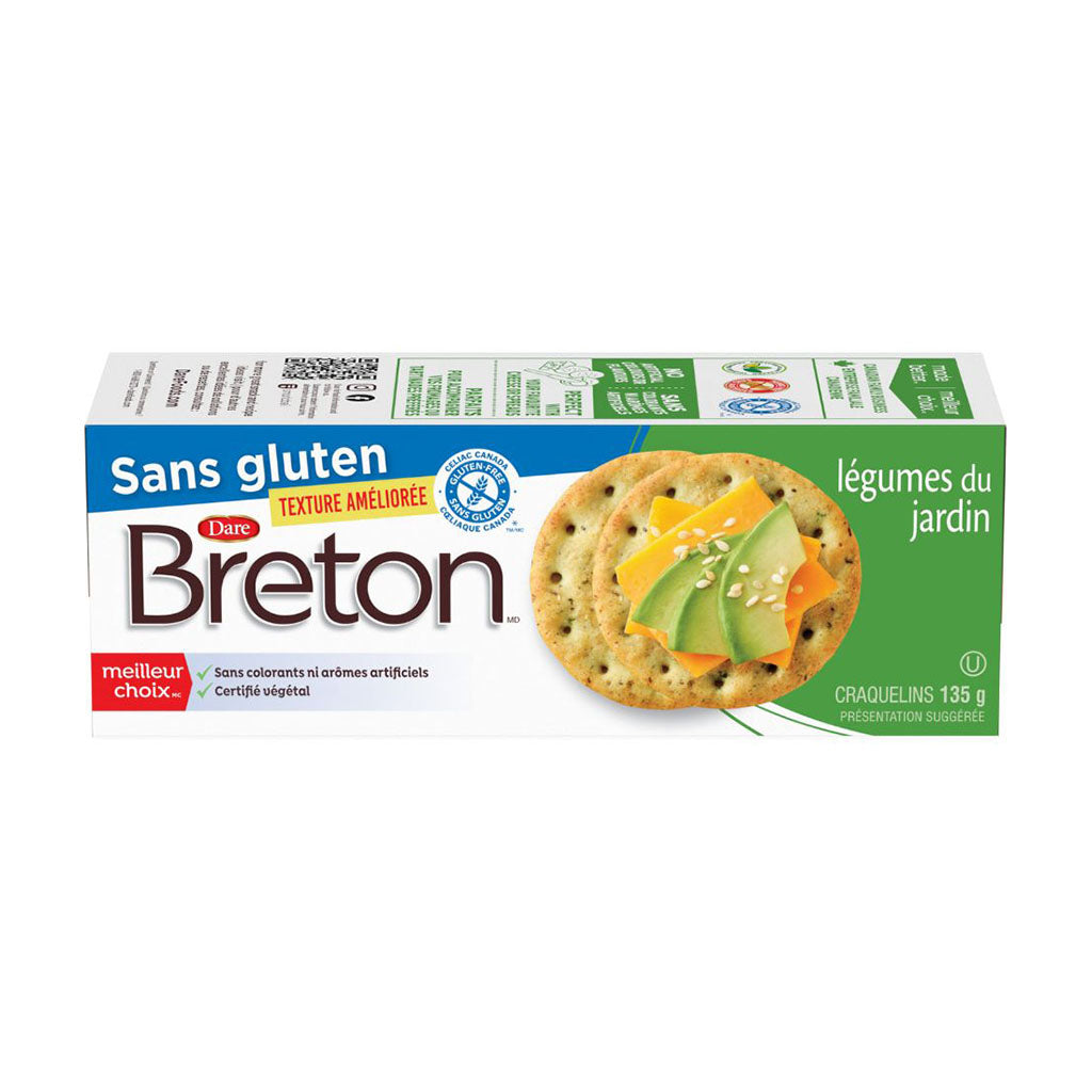 Craquelins Légumes du Jardin Sans Gluten – La Boite à Grains