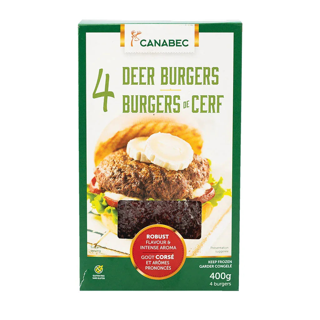 Venison Burgers – La Boite à Grains