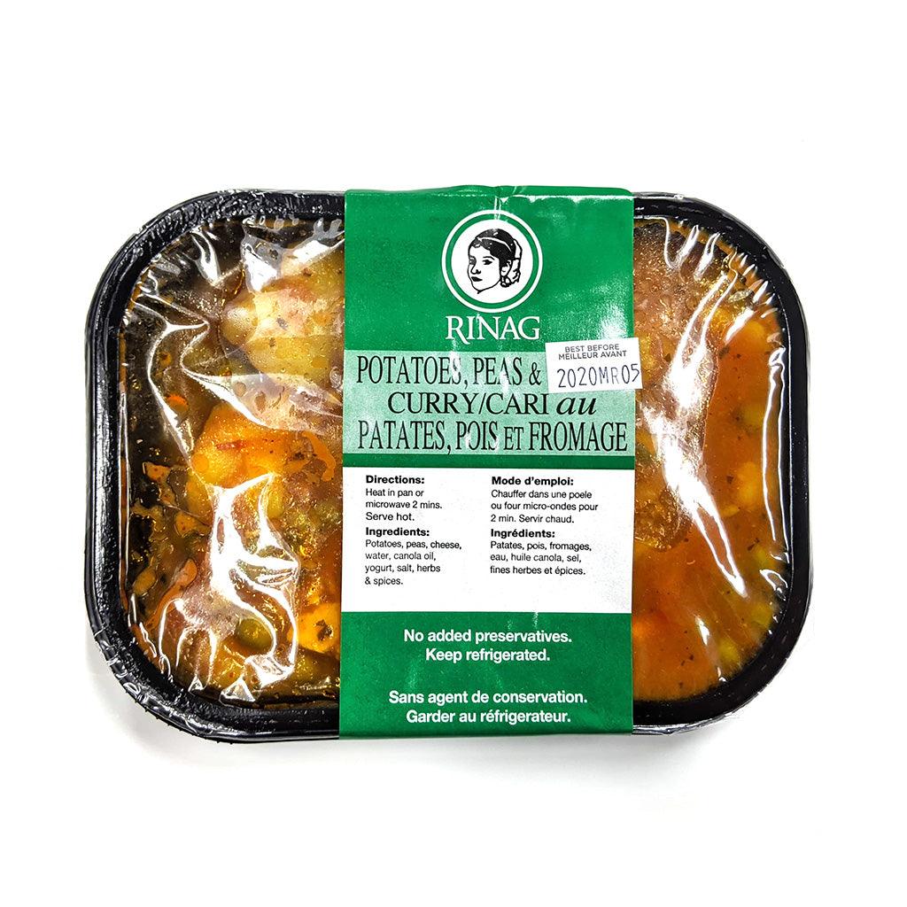 Potato, Pea & Cheese Curry – La Boite à Grains