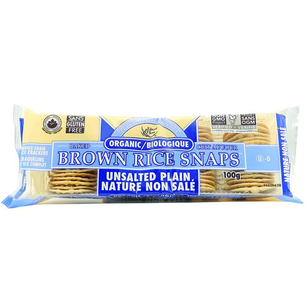 Craquelins de Riz Complet Nature Non Salé – La Boite à Grains