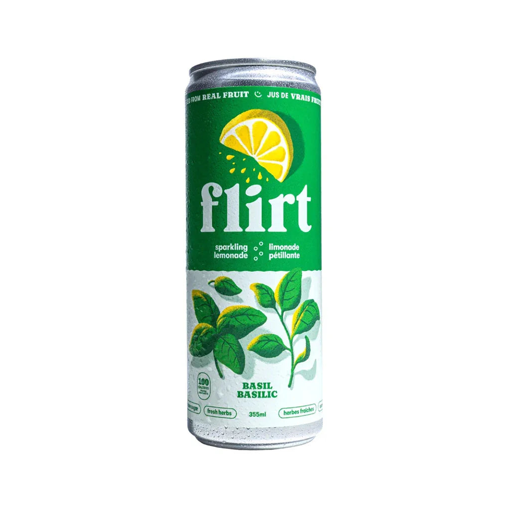 Basil Sparkling Lemonade – La Boite à Grains