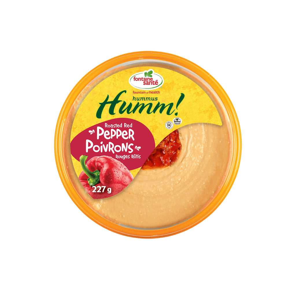 Hummus Cocktail Humm! Roasted Red Peppers – La Boite à Grains