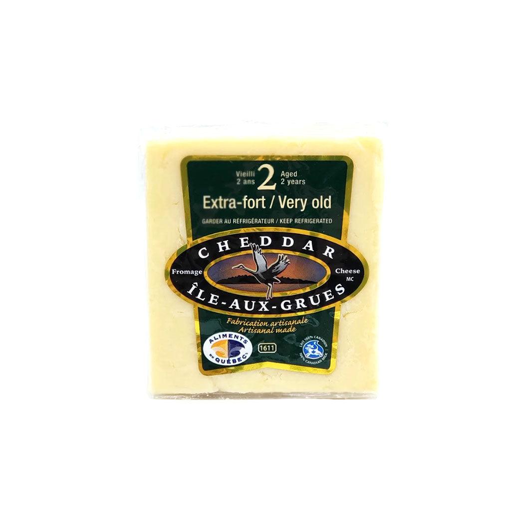 Fromage Cheddar Extra Fort Vieilli 2 Ans Île-aux-Grues – La Boite à Grains