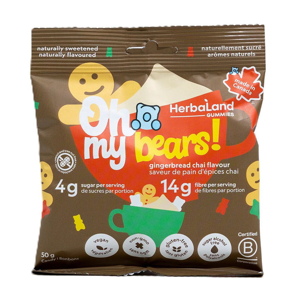 Oh My Bears! Candies Gingerbread Chai Flavour – La Boite à Grains