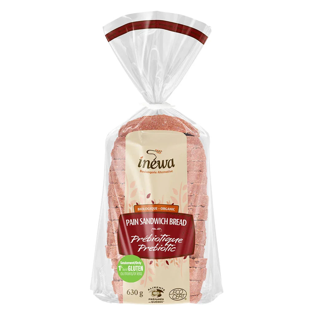 Organic Prebiotic Sandwich Bread – La Boite à Grains