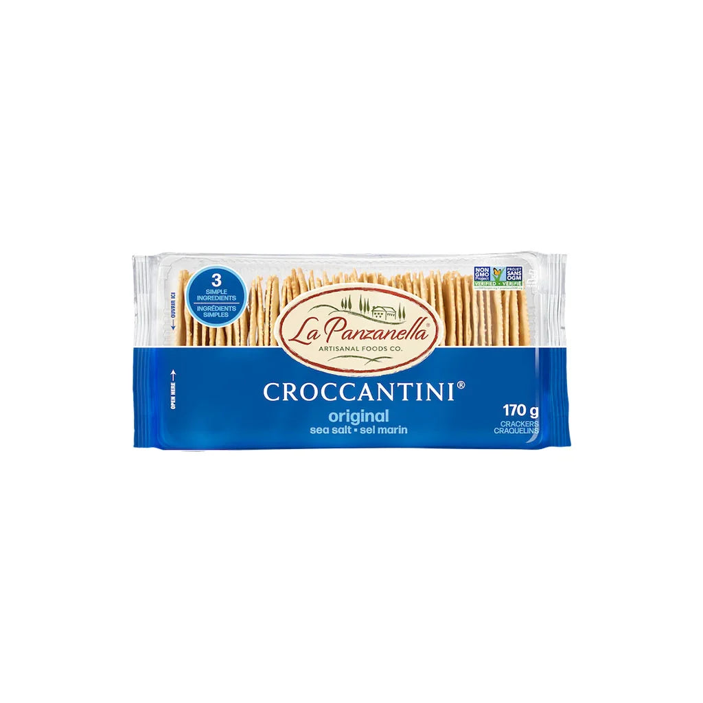 Croccantini Original Sea Salt crackers – La Boite à Grains