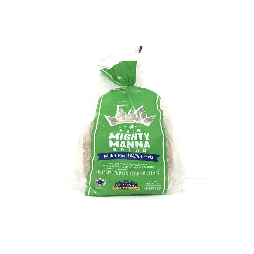 Mighty Manna Organic Millet and Rice Bread – La Boite à Grains