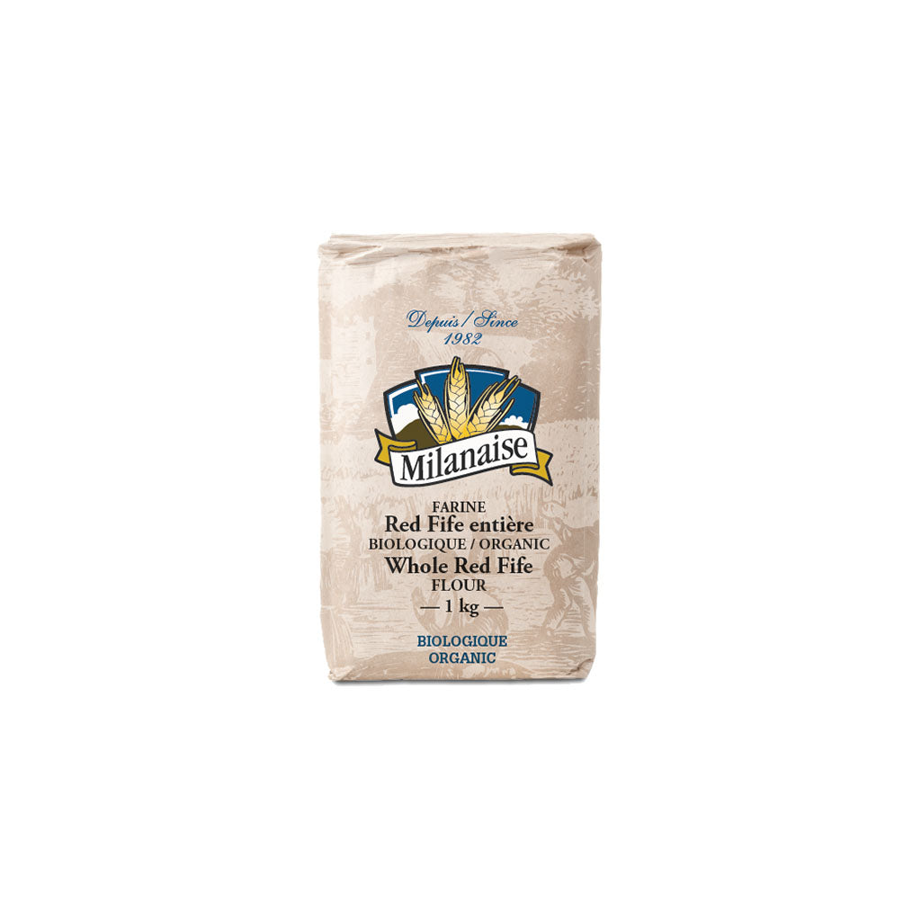 Biological whole red fife flour (6.49$ CAD$) – La Boite à Grains