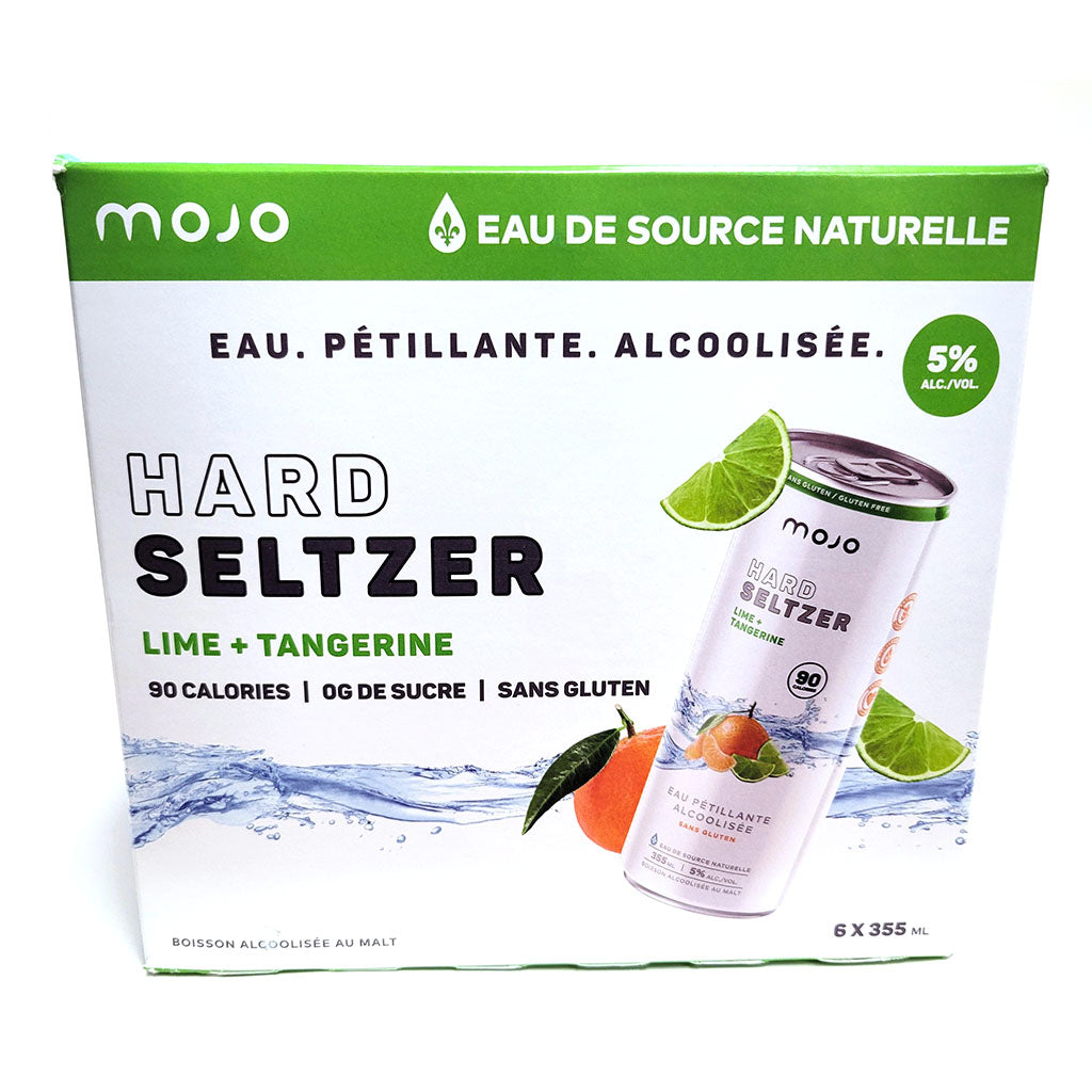 Hard Seltzer Lime + Tangerine – La Boite à Grains