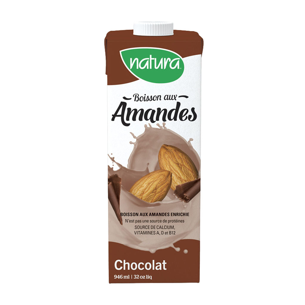 Boisson aux Amandes Chocolat 946 ml – La Boite à Grains