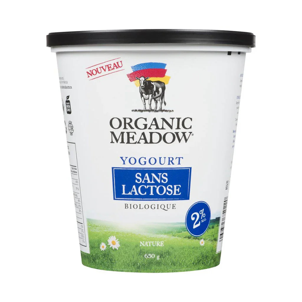 Natural Organic Lactose-Free Yogurt 2% (Yogourt Nature Biologique) – La ...