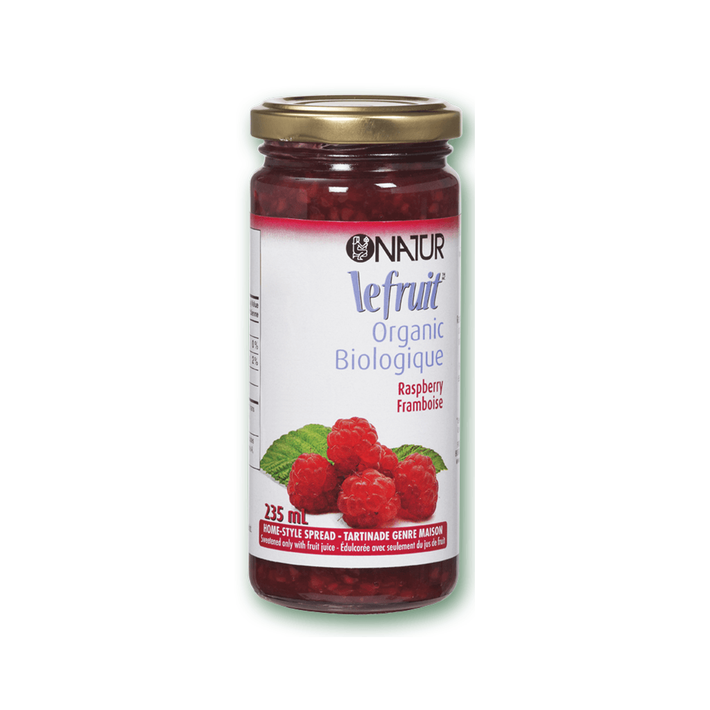 Organic Raspberry Spread (6.49$ CAD$) – La Boite à Grains