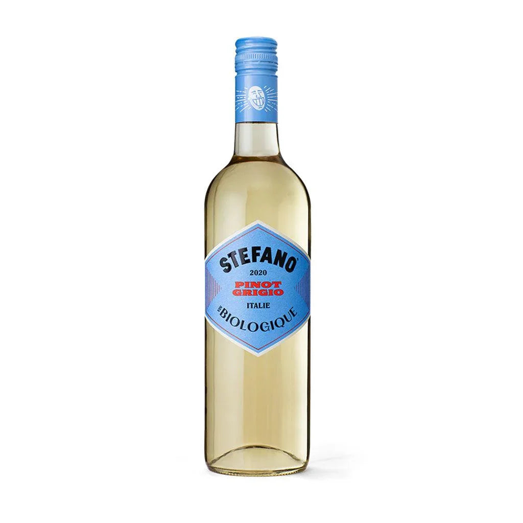 Stefano Organic Pinot Grigio White Wine – La Boite à Grains